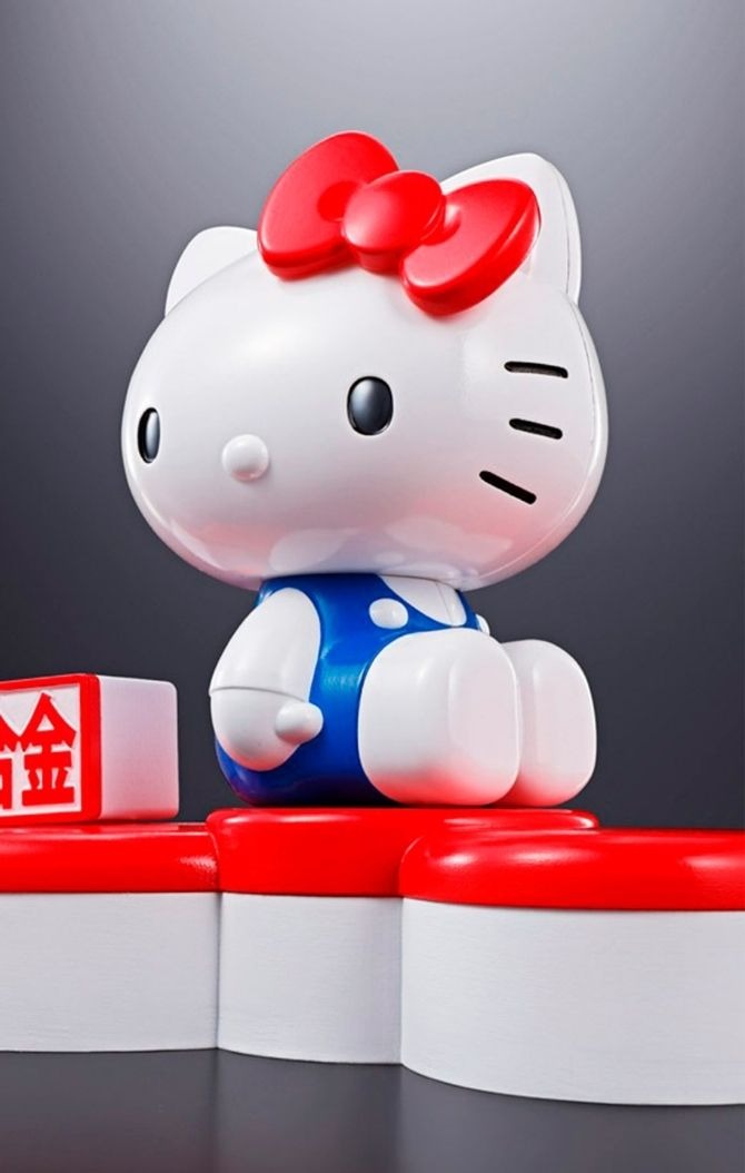 Estátua Hello Kitty 45th Anniversary - Hello Kitty - Soul of Chogokin ...