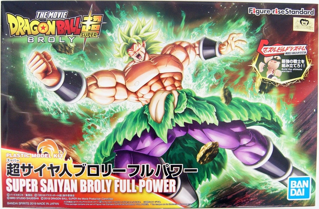 Figura Broly Full Power - Rise Super Saiyan - Dragon Ball - Model Kit ...